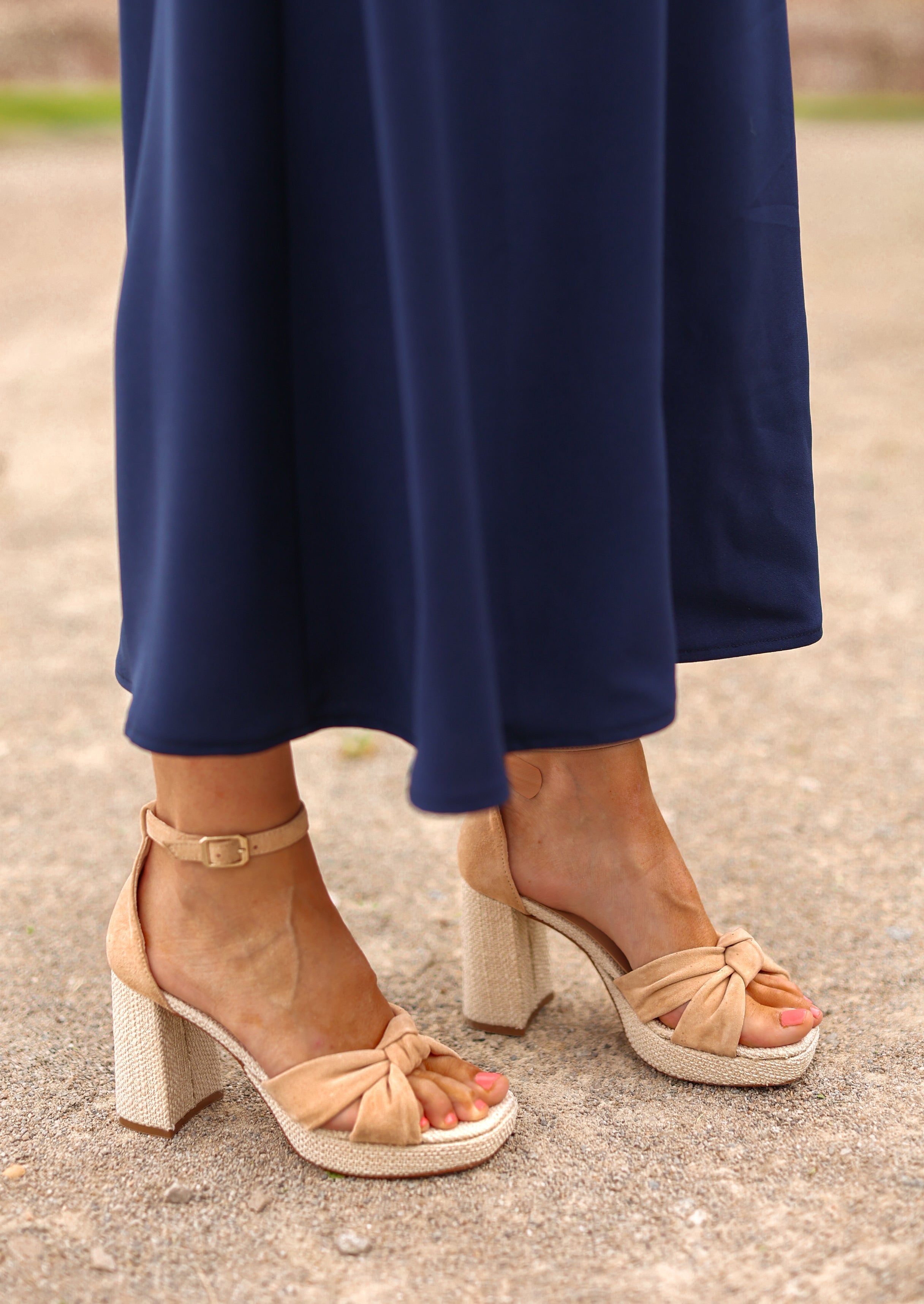 Astrid camel sandals